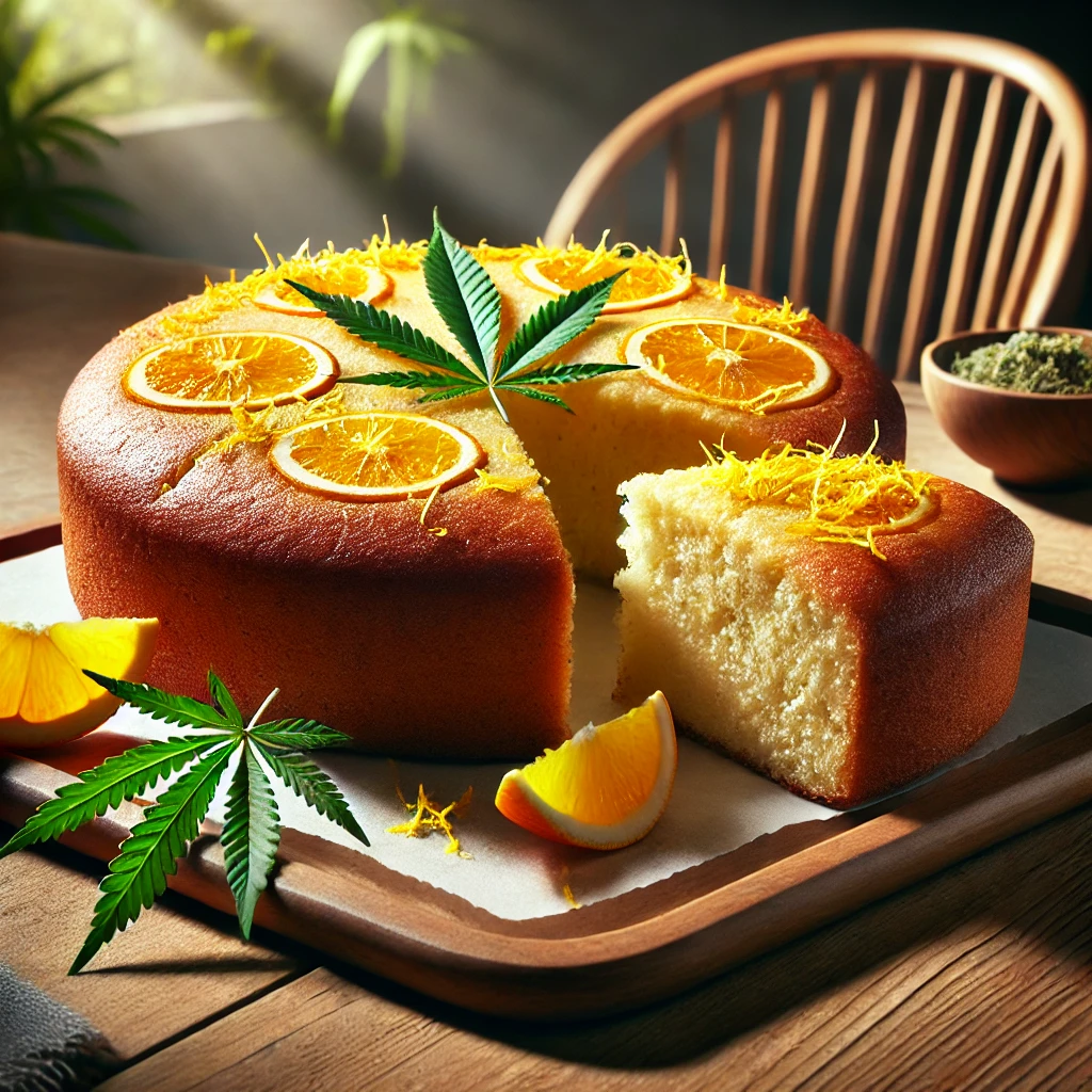 Cannabis Cake: Infused Citrus Olive Oil Is Easy To Prepare